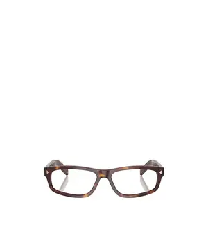 Prada Rectangular Frame Glasses - Multicolor