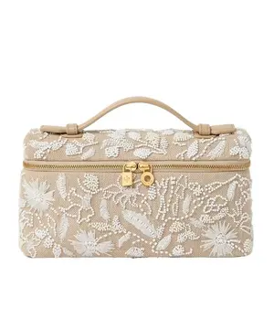 Loro Piana Extra Pocket L19 Shoulder Bag - Nude