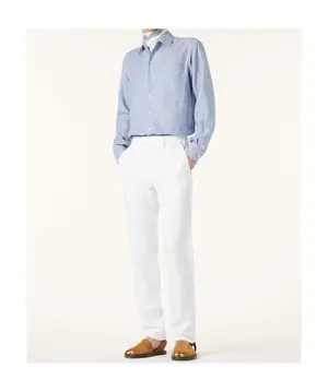 Loro Piana Tailored Linen Trousers