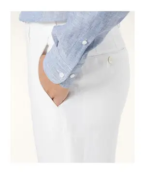Loro Piana Tailored Linen Trousers
