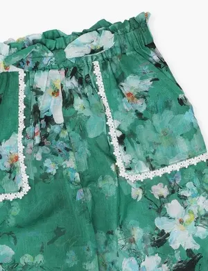 Zimmermann Patterned Elastic Waist Pants