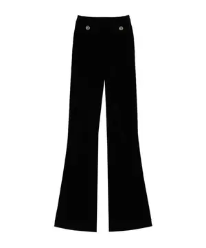 TWINSET Oval T Knit Flared Trousers