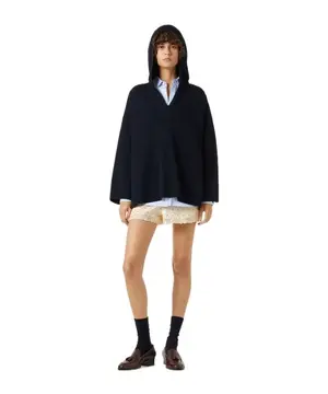 Loro Piana Sloop Wool Hooded Sweater