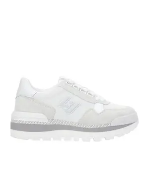 Liu Jo 45mm Chunky Lace-up Sneakers - White