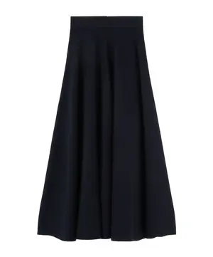 Loro Piana High-waisted Flared Skirt