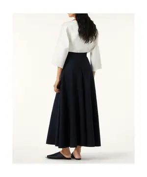 Loro Piana High-waisted Flared Skirt