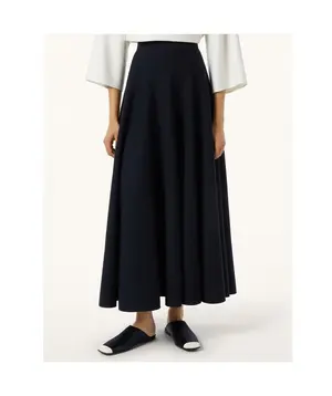 Loro Piana High-waisted Flared Skirt
