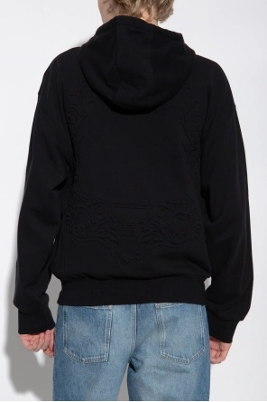 Givenchy Logo Detailed Drawstring Hoodie