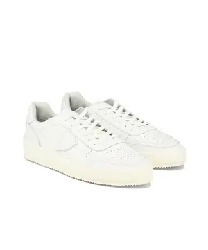 Philippe Model Logo Patch Low-top Sneakers