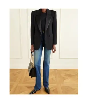 Saint Laurent Belt Loop Denim Trousers