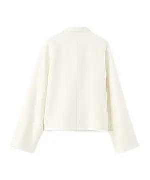 Loro Piana Cropped Jacket With Shawl Lapel