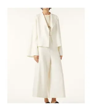 Loro Piana Cropped Jacket With Shawl Lapel