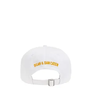 Dsquared2 Icon Logo Embroidered Distressed Baseball Cap