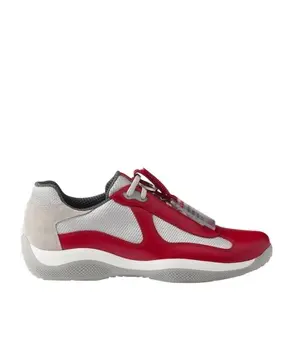 Prada America's Cup Original Sneakers - Red