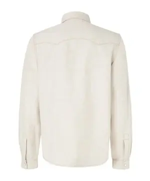 Fendi Ivory Selleria Denim Shirt