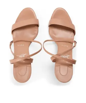 CHRISTIAN LOUBOUTIN Logo Heel Sandals