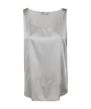 Max Mara Crew Neck Vest - Gray