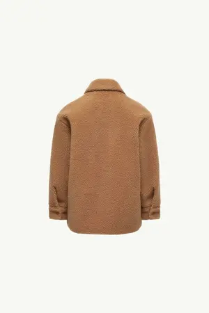 Moncler Teddy Fleece Long Sleeve Shirt