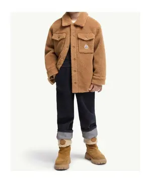 Moncler Teddy Fleece Long Sleeve Shirt