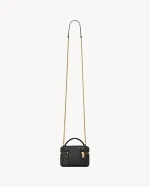 Saint Laurent Gaby Micro Vanity Bag In Lambskin