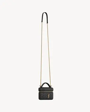 Saint Laurent Gaby Micro Vanity Bag In Lambskin