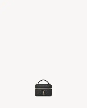 Saint Laurent Gaby Micro Vanity Bag In Lambskin