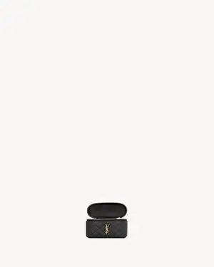 Saint Laurent Gaby Micro Vanity Bag In Lambskin