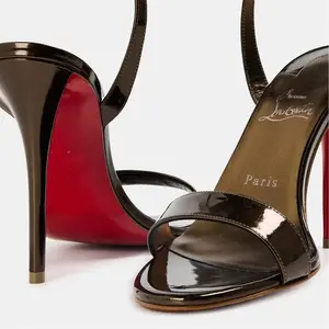 CHRISTIAN LOUBOUTIN Open Toe Stiletto Sandals