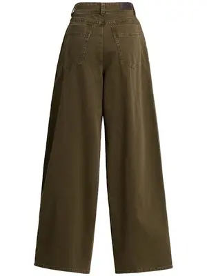 LEMAIRE Wide-leg Cotton Trousers