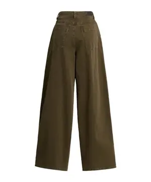 LEMAIRE Wide-leg Cotton Trousers