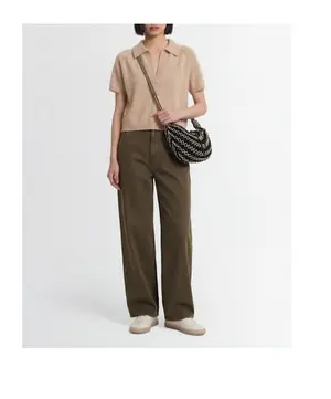 LEMAIRE Wide-leg Cotton Trousers
