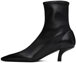 TOTEME Pointed Toe Heeled Sock Boots