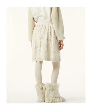 Loro Piana Cashmere Knitted Midi Skirt