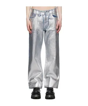 DOUBLET Coated Belt Loop Jeans