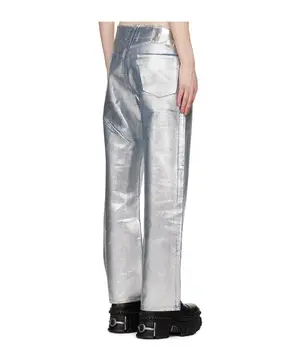 DOUBLET Coated Belt Loop Jeans