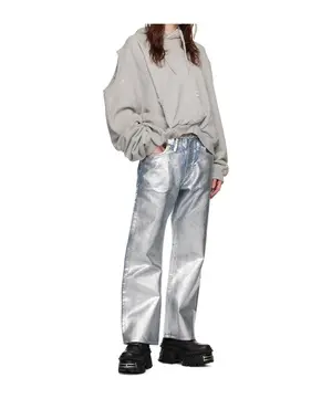 DOUBLET Coated Belt Loop Jeans