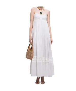 TWINSET Pleated Maxi Dress