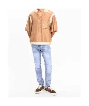 Dsquared2 Button-down Short-sleeved Shirt - Nude