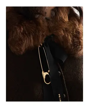 Prada Metal Brooch