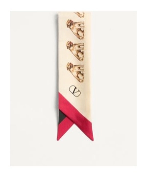 Valentino Garavani Petit Charles Vlogo Signature Scarf
