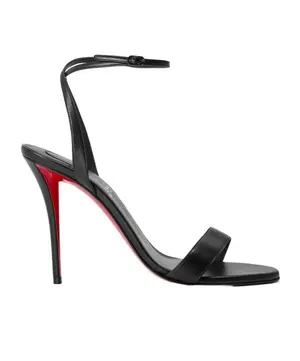 CHRISTIAN LOUBOUTIN Logo Heel Sandals