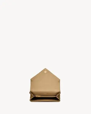 Saint Laurent College Quilted Medium Tote Bag