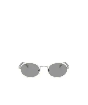 Prada Full Rim Round Frame Sunglasses