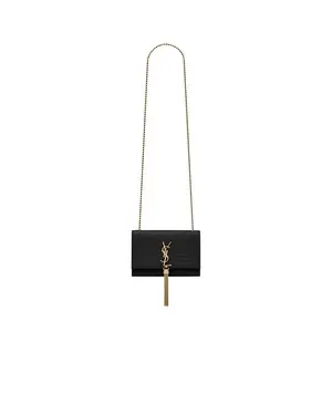 Saint Laurent Kate Small Chain Bag - Black
