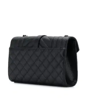 Saint Laurent Small Monogram Matelassé Envelope Crossbody Bag