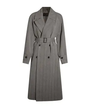 Loro Piana Long Double-breasted Coat
