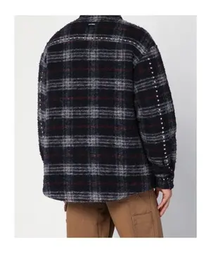 Palm Angels Studded Checked Shirt