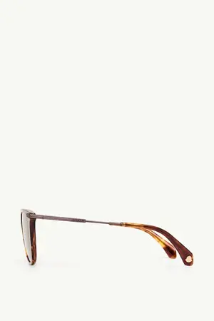 Moncler Korra Oval Sunglasses