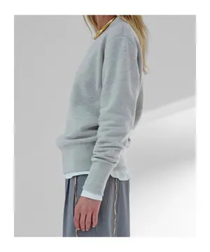 DARKPARK Relaxed-fit Crewneck Sweater - Gray
