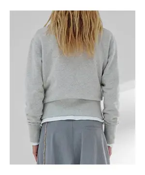 DARKPARK Relaxed-fit Crewneck Sweater - Gray